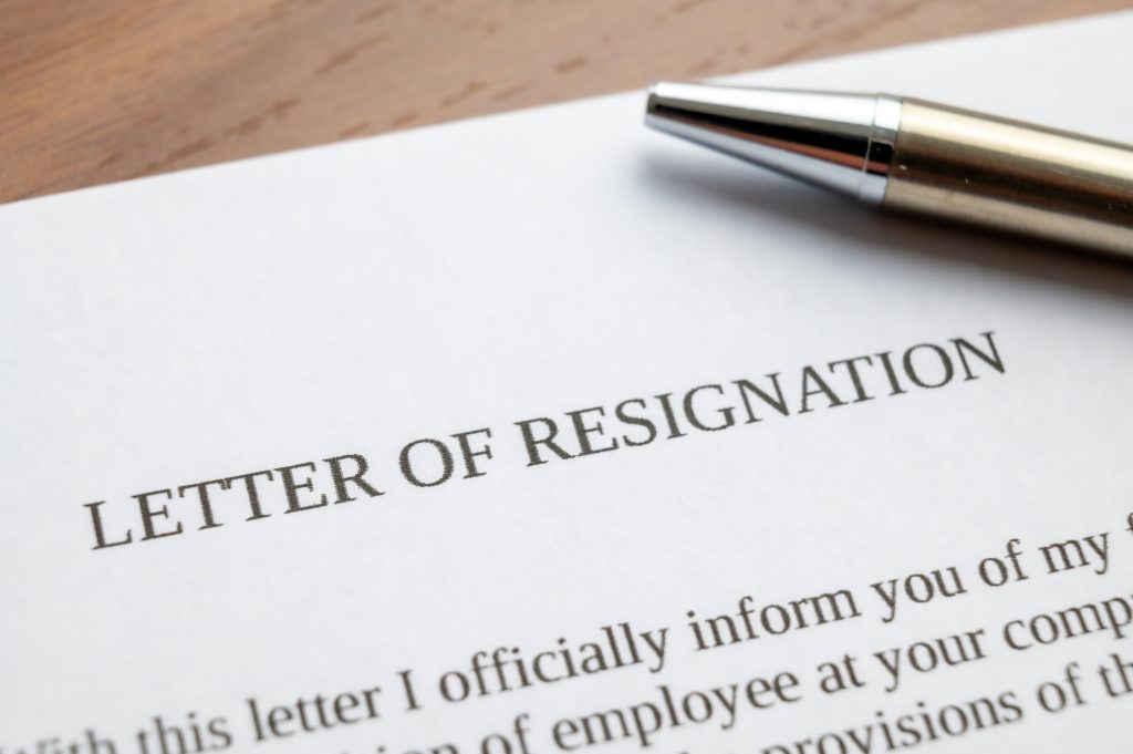 Employee Resignation During Disciplinary Process
